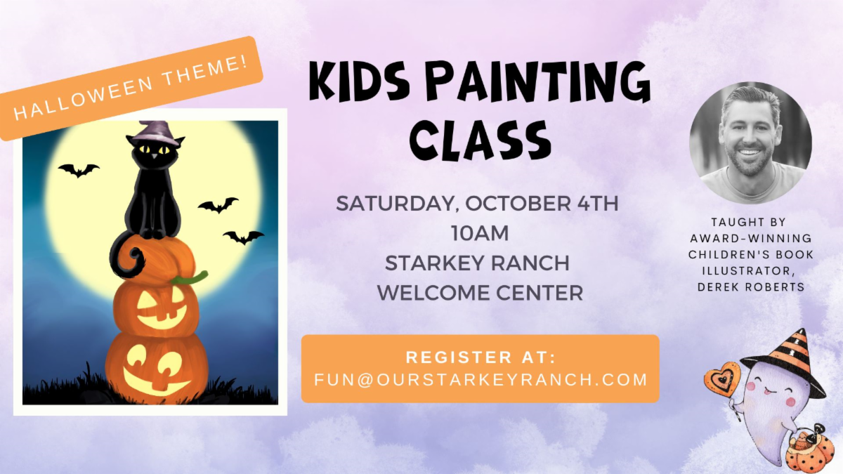 Halloween-Themed Kids Painting Class at Starkey Ranch! – Welcome to Starkey